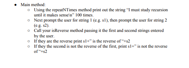 Solved Objectives Get more practice writing recursive | Chegg.com