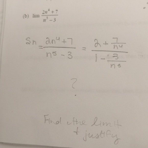 Solved Prove lim 27-5 = 3. Let eso len?+3n an²-5 6n2+3 n-3 | Chegg.com