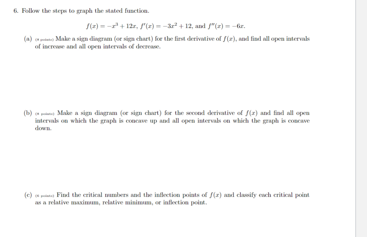 Solved Follow the steps to graph the stated | Chegg.com