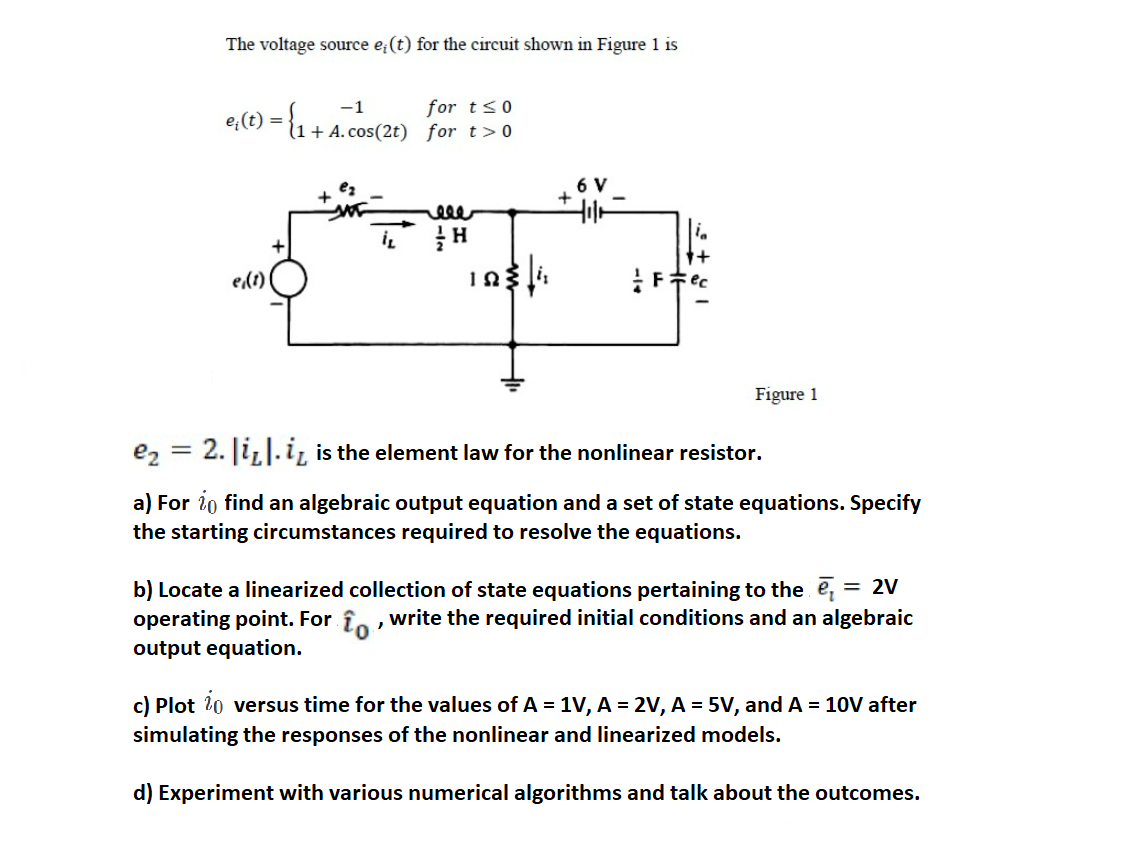 Solved This question related dynamic system of electric | Chegg.com
