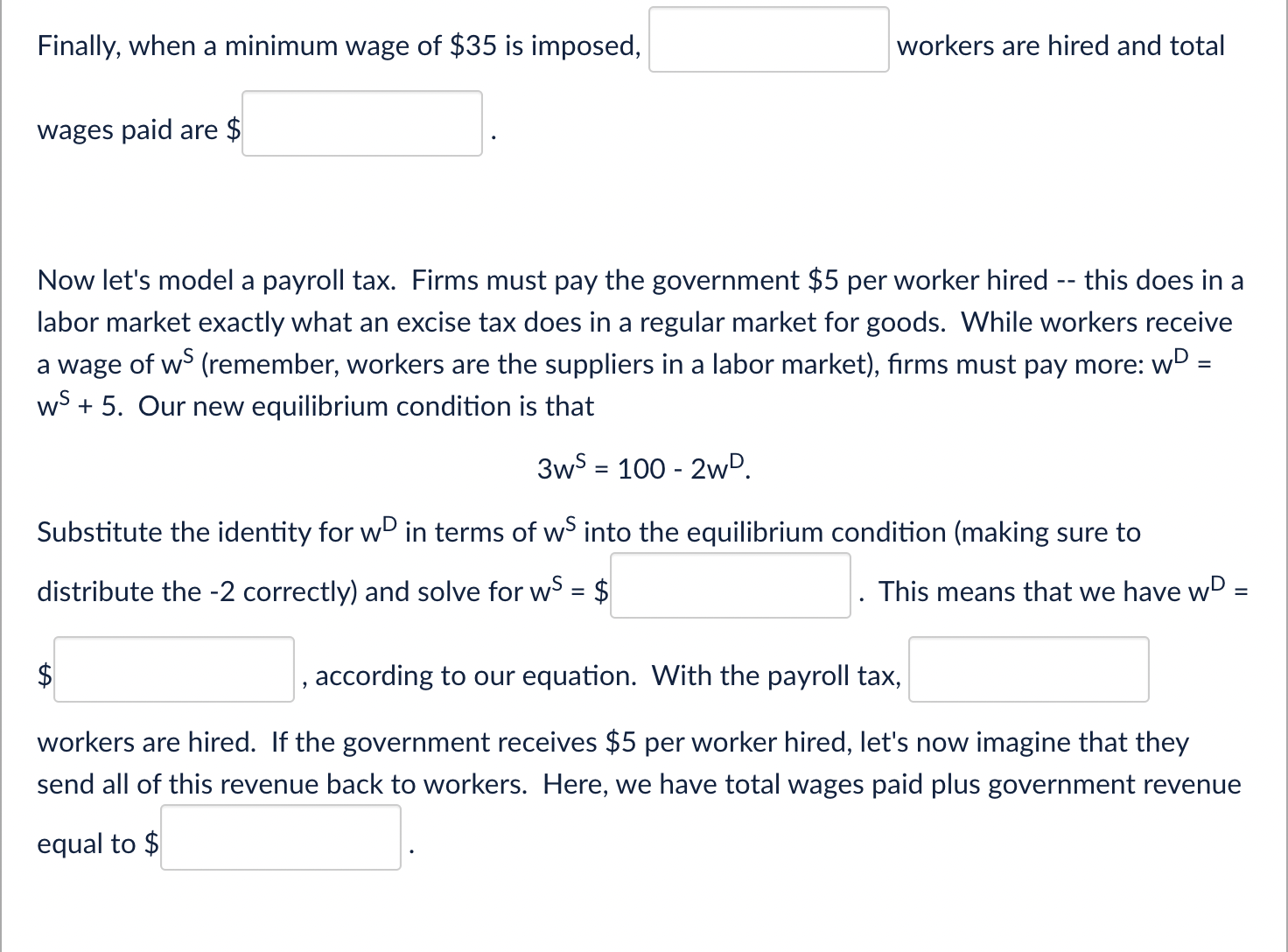 Solved How Might Certain Policies Increase Or Decrease Total 6547