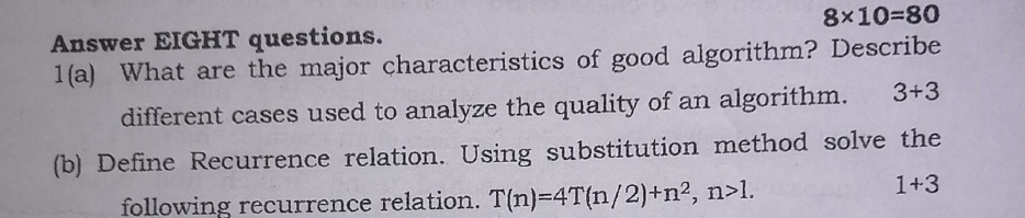 Solved Answer EIGHT questions. 1(a) What are the major | Chegg.com