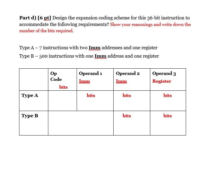 Solved 1. *(10 pt) [ISA/Microarchitecture] Suppose you are | Chegg.com