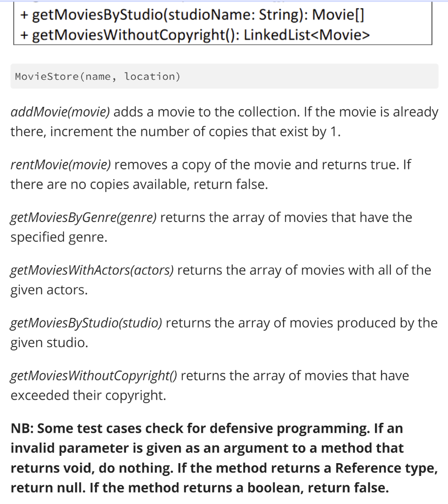 Solved Description Understanding UML Create the following | Chegg.com