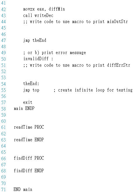 Solved Overview Change the code of lab 5 into a program with | Chegg.com