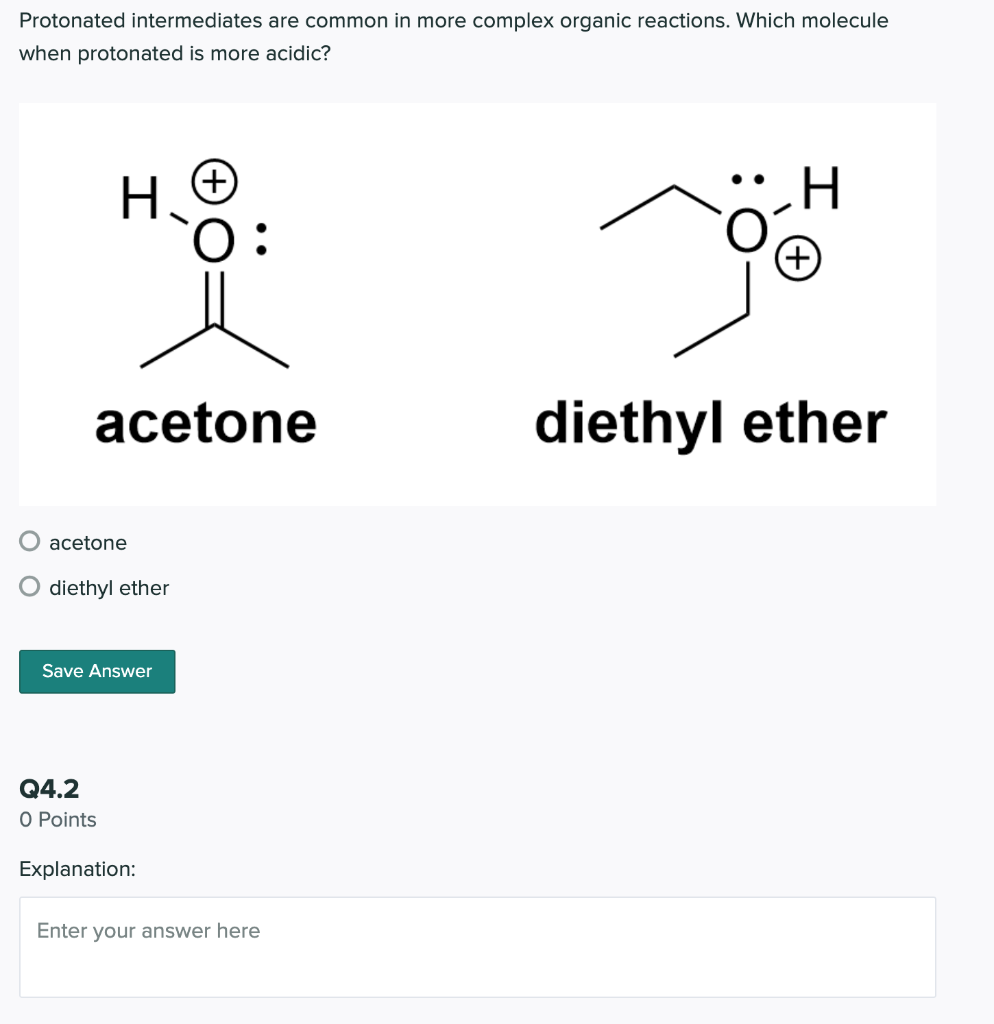 Solved Protonated intermediates are common in more complex | Chegg.com