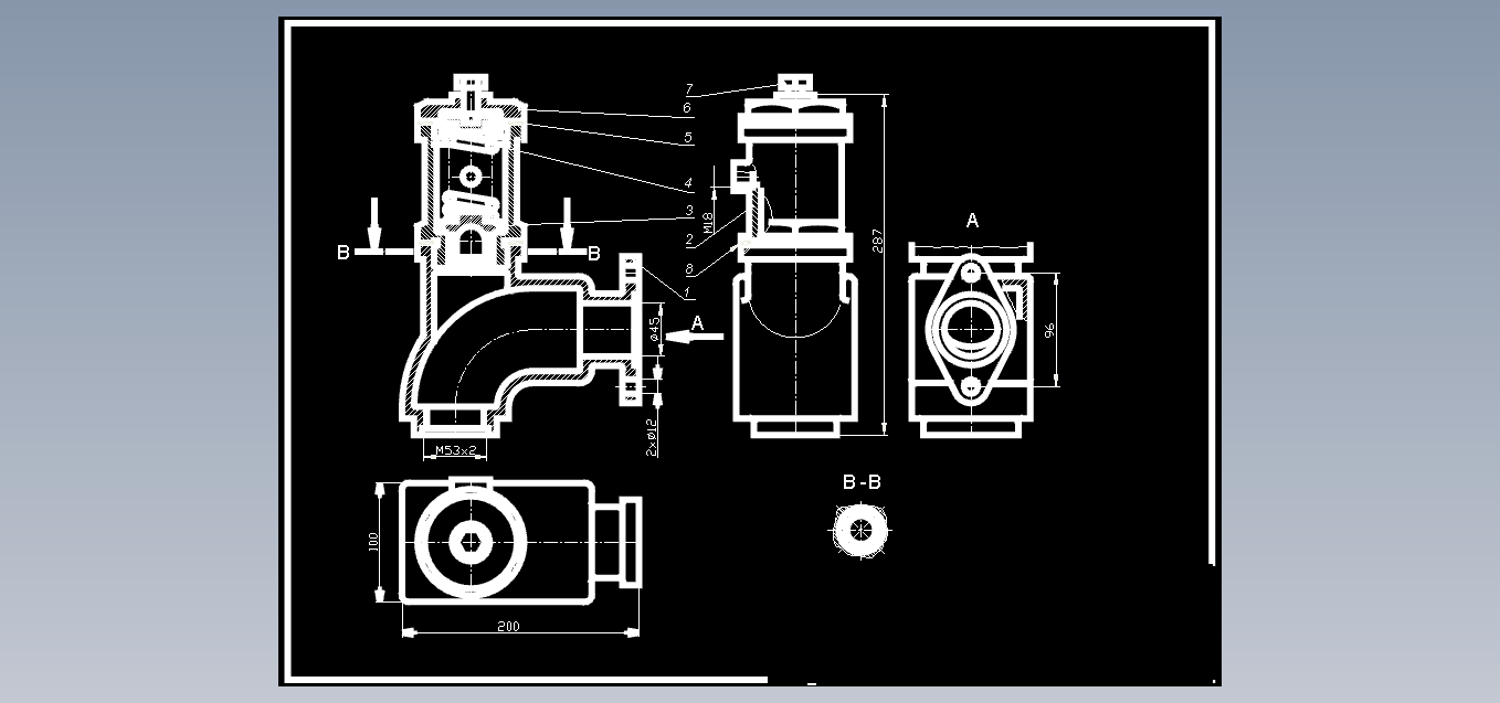 Prepare 2D drawing (work drawing) of each part in | Chegg.com