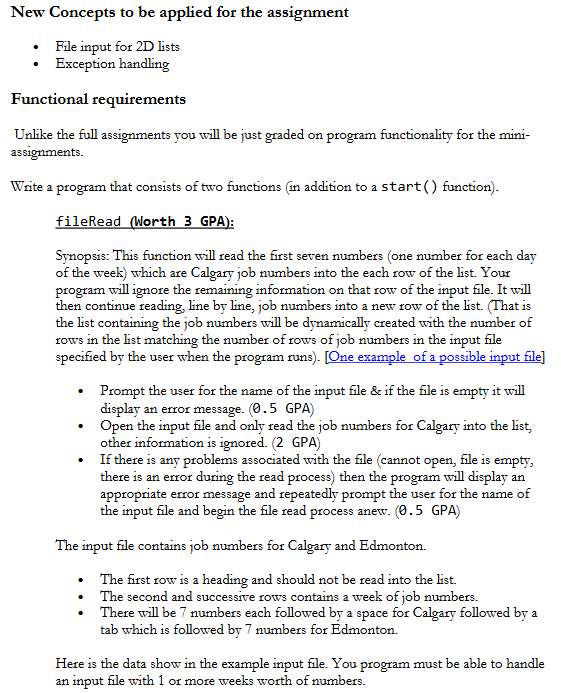 Solved New Concepts to be applied for the assignment File | Chegg.com
