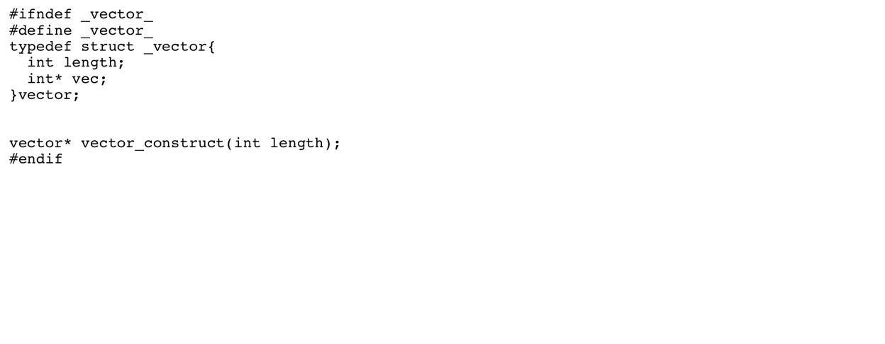 Solved #ifndef #define matrix matrix #include "vector.h" | Chegg.com