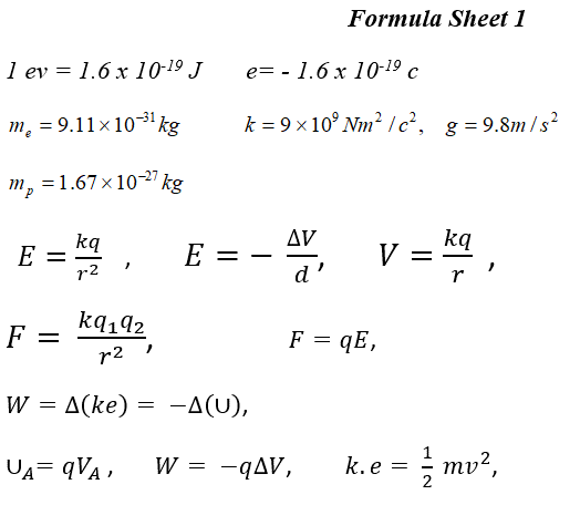 Solved 1. Two charges q and Q are fixed at the points A and | Chegg.com