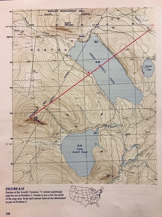 1a. What is the fractional scale of this map? (Hint: | Chegg.com