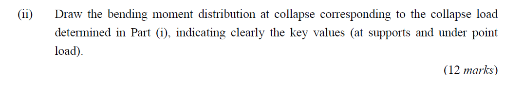 Solved (2c) The beam shown in the following figure is a | Chegg.com