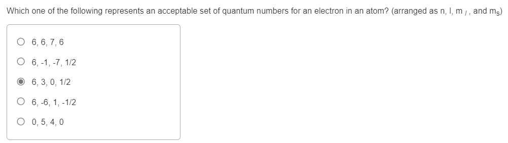 Solved Which one of the following represents an acceptable | Chegg.com