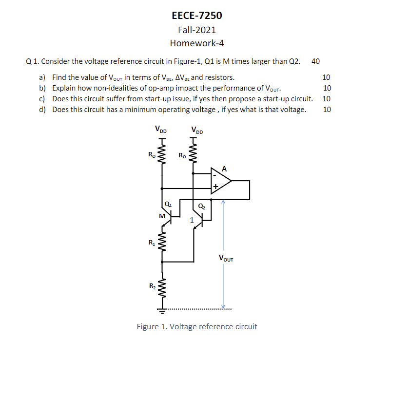 Solved EECE-7250Fall-2021Homework-4Q1. ﻿Consider the voltage | Chegg.com