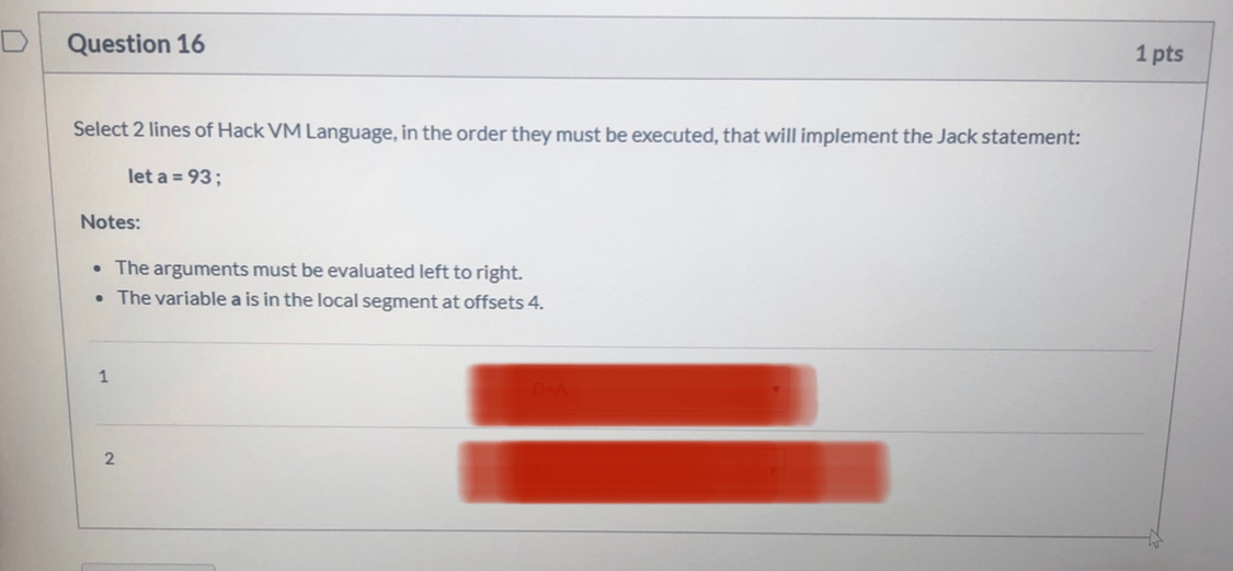 Question 10 1 pts Select the lines of HDL code shown | Chegg.com