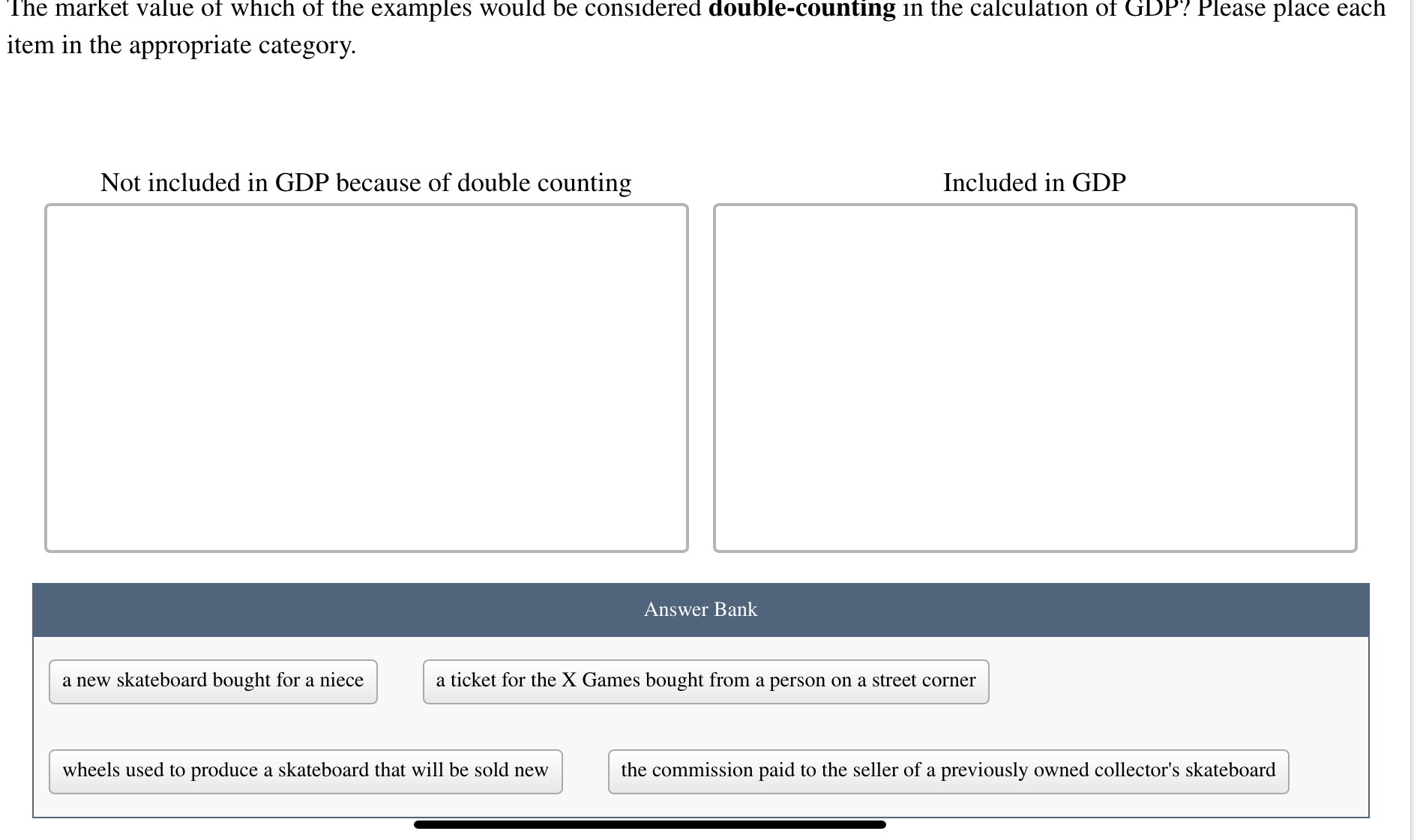 Solved The market value of which of the examples would be | Chegg.com