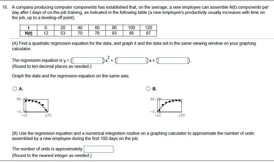 Solved A company producing computer components has | Chegg.com