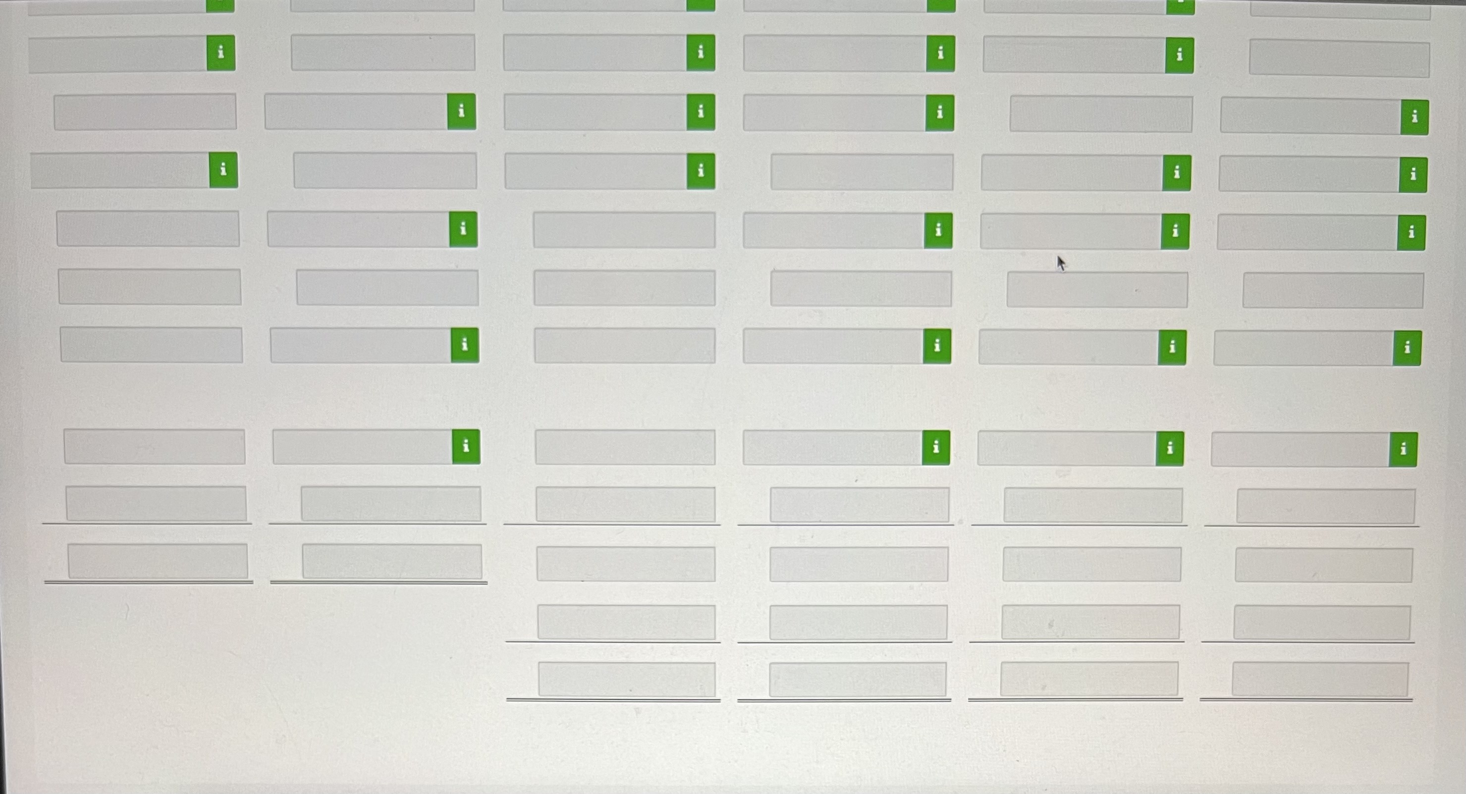 Solved The worksheet for Gibler Rental Company appears | Chegg.com