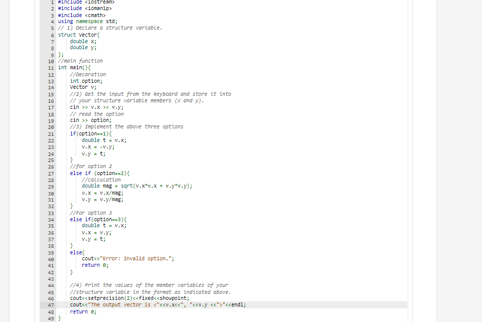 Solved Can someone help me fix my code plz, I'm only getting | Chegg.com