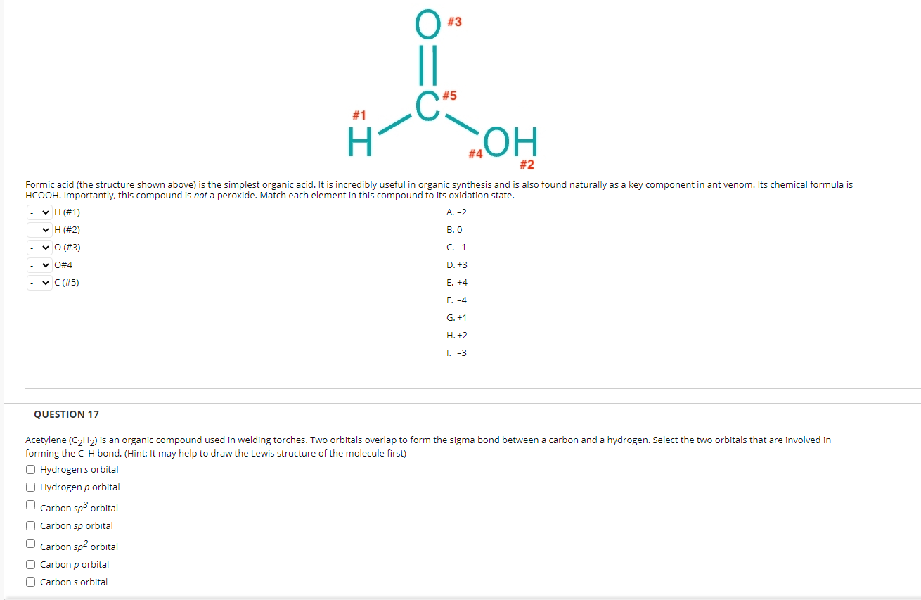 Hcooh (both O Bonded To C) Lewis Structure