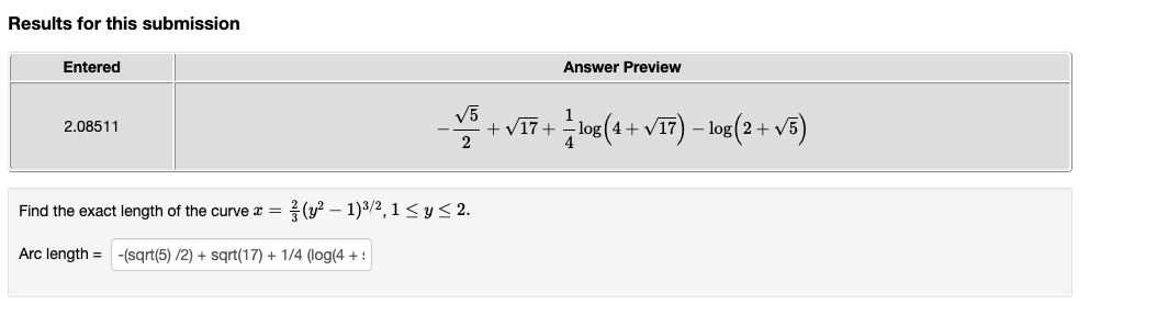Solved Results for this submission \begin{tabular}{|c|c|} | Chegg.com