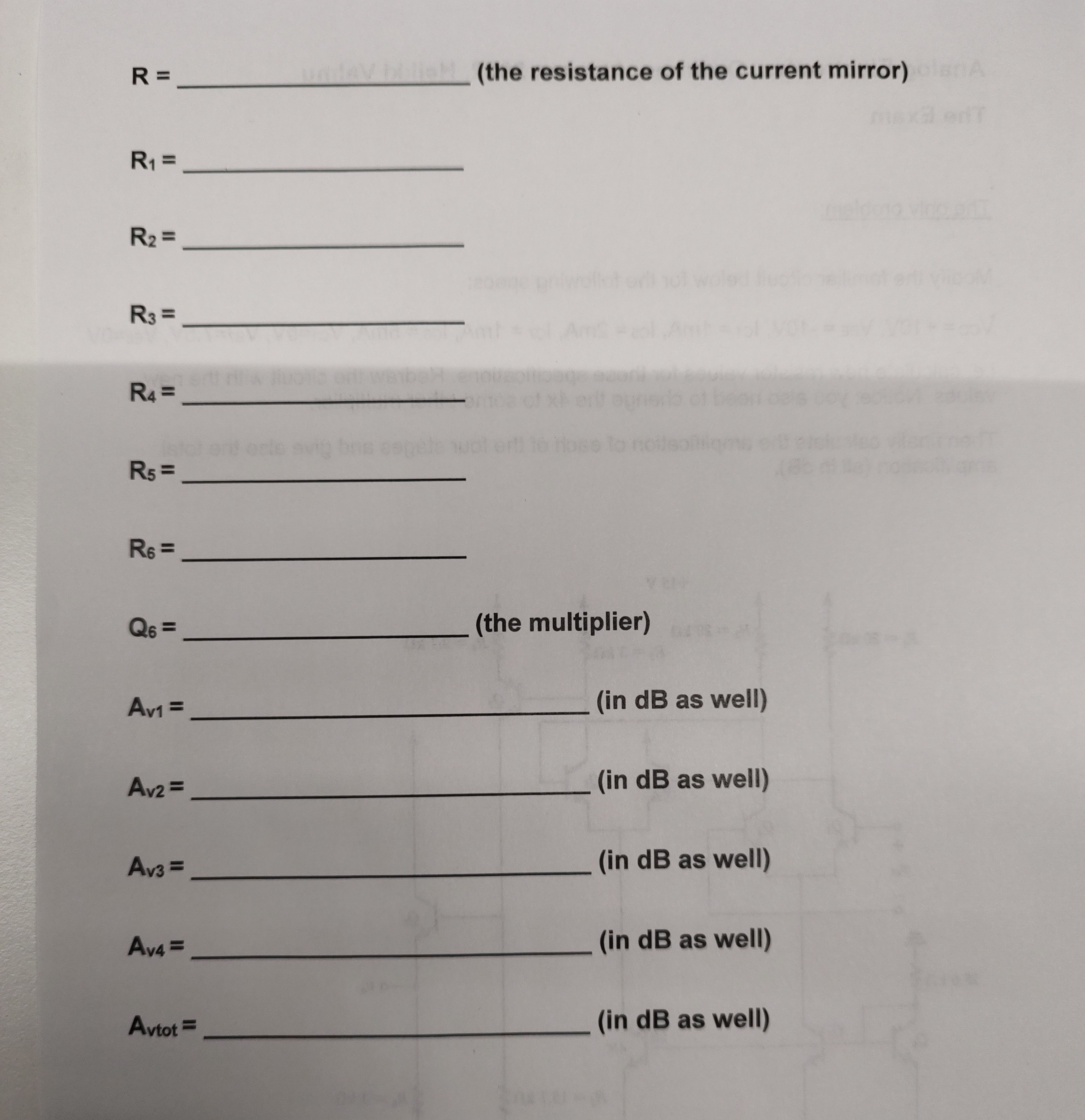 Solved Modify the familiar circuit below for the following | Chegg.com