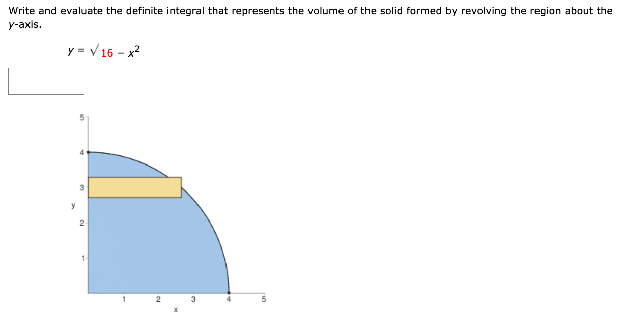 Solved Write and evaluate the definite integral that | Chegg.com Solved Write and evaluate the definite integral that | Chegg.com