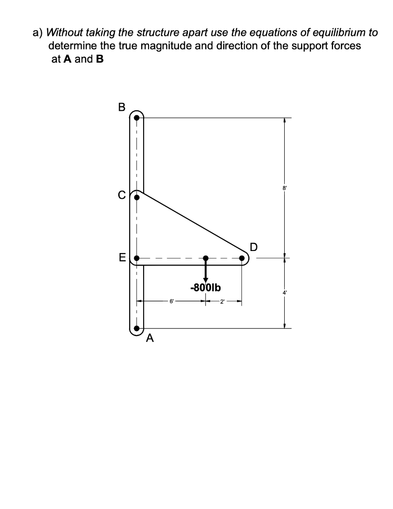Solved 4) Find the true magnitude and direction of the | Chegg.com