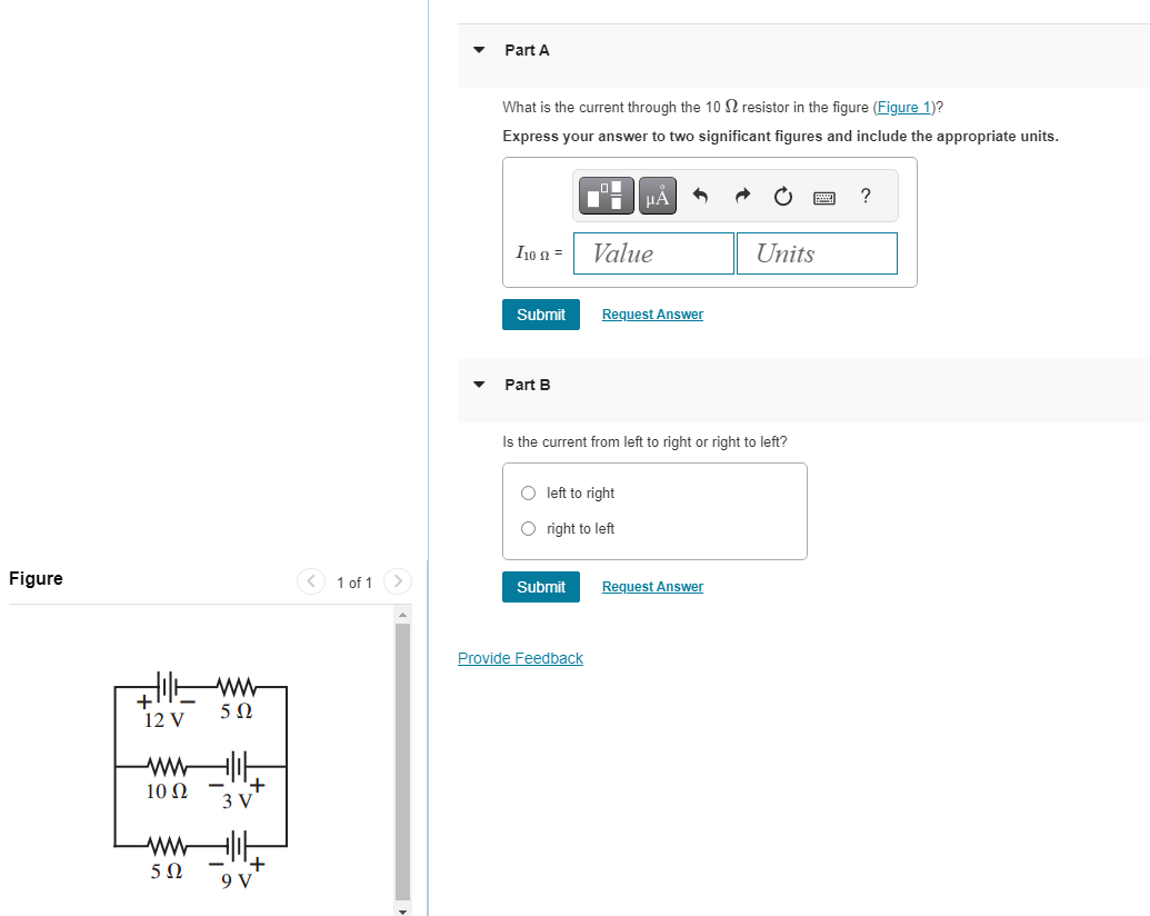 Solved What is the current through the 10Ω resistor in the | Chegg.com