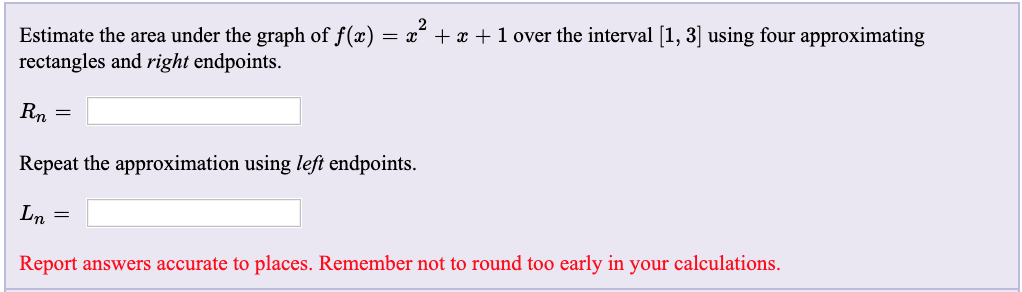 Solved 1 Estimate the area under the graph of f(x) over the | Chegg.com