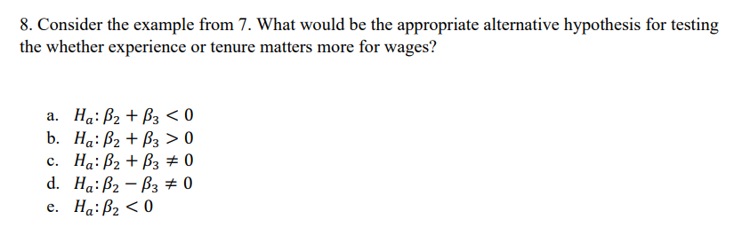 7. Suppose the classical linear model assumptions | Chegg.com