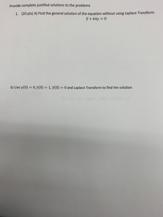 Solved Provide complete justified solutions to the problems | Chegg.com