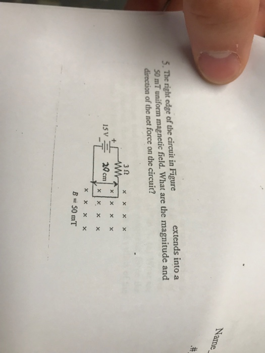 Solved extends into a 5. The right edge of the circuit in | Chegg.com