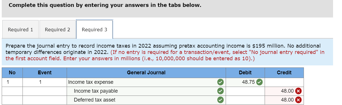 Solved Problem 16-10 (Algo) Net operating loss carryforward; | Chegg.com