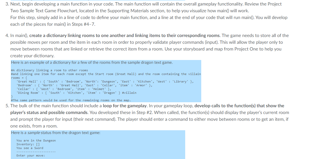 Solved In Project One, you designed pseudocode or flowcharts | Chegg.com