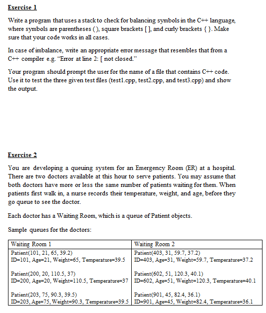 Solved Implement the following two different scenarios:⦁ | Chegg.com