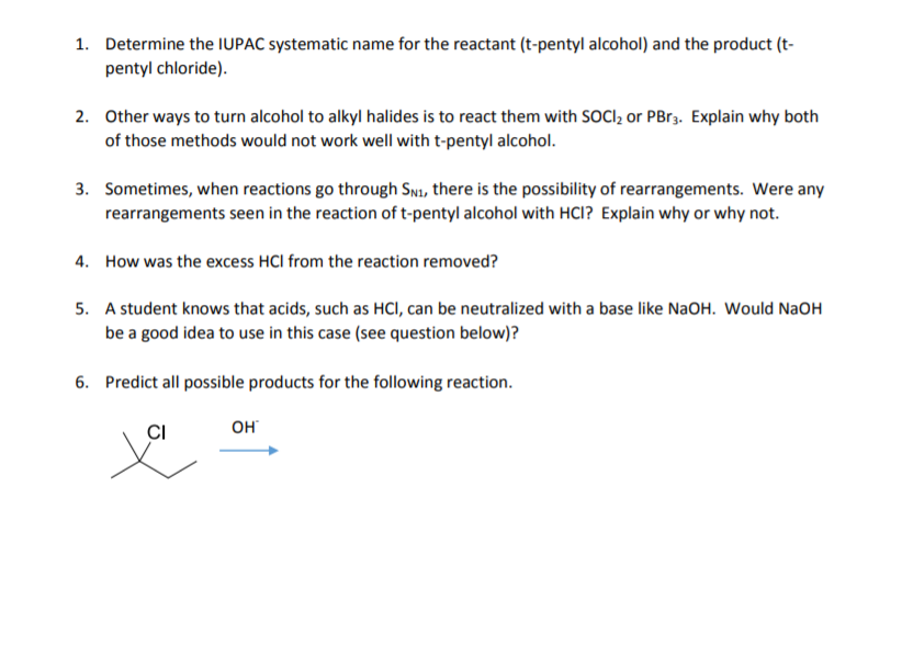 Solved Determine the IUPAC systematic name for the reactant | Chegg.com