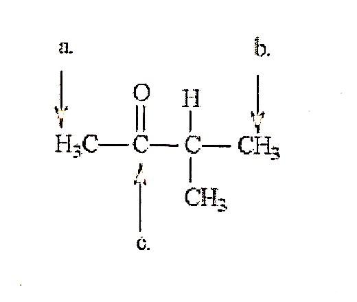 Solved Referring to 3-methyl-2-butanone, what is the | Chegg.com