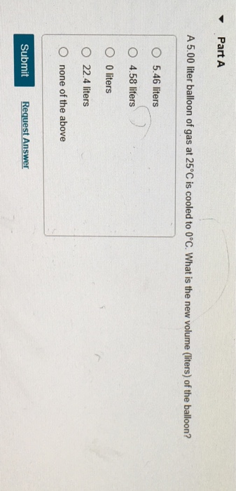 Solved Part A 1 atm is equal to: O 760 torr. O 101,325 Pa O | Chegg.com