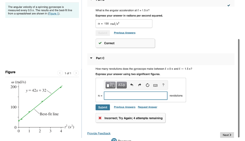 Solved The angular velocity of a spinning gyroscope is | Chegg.com