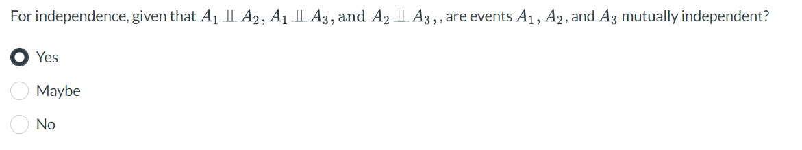 Solved Yes, Maybe, or no | Chegg.com