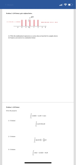 Solved Problem 5 20 Points Using Matlab Validate Any Of 0225