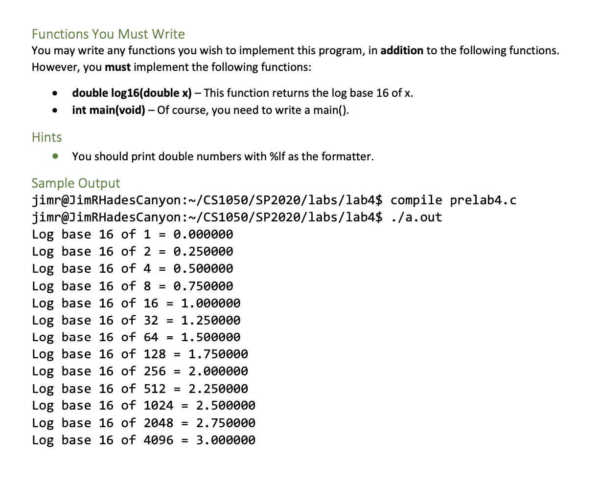 Solved Concepts To Practice User Written Functions