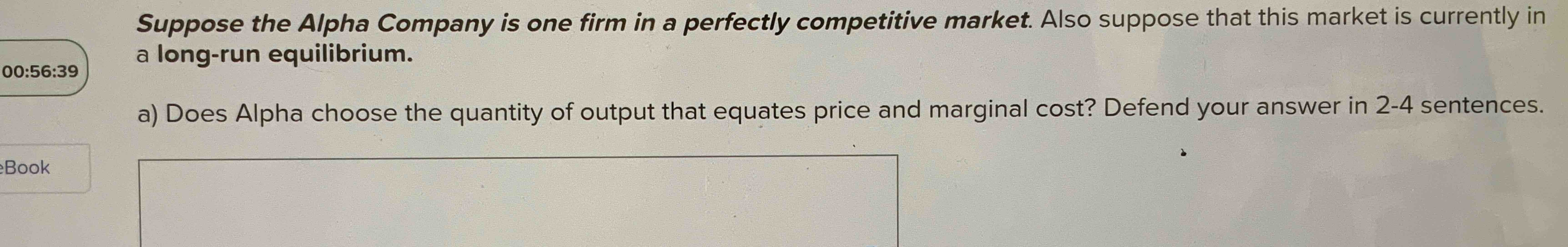 Solved suppose the alpha compSuppose the Alpha Company is | Chegg.com