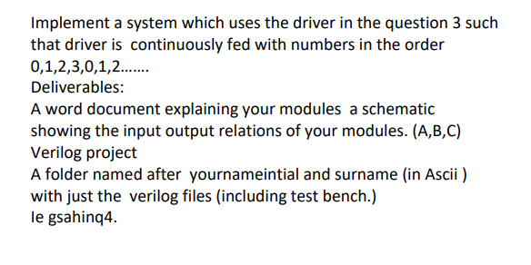 Solved Implement a counter that counts from 0 to 3 and back | Chegg.com