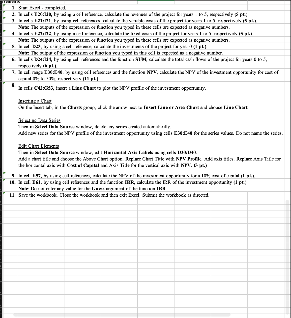 Solved c. What is the project's NPV if the project's cost of | Chegg.com