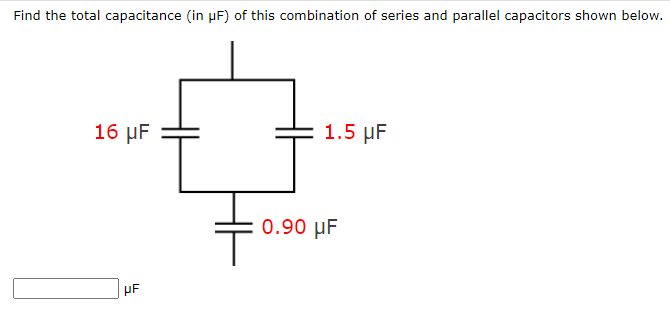 Solved Find the total capacitance (in pF) of this | Chegg.com