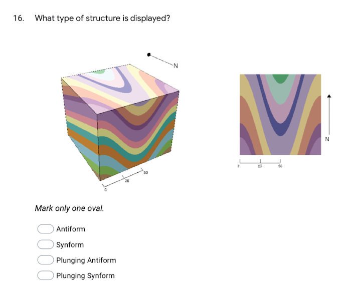 Solved 16. What type of structure is displayed? Vi c 23 50 | Chegg.com
