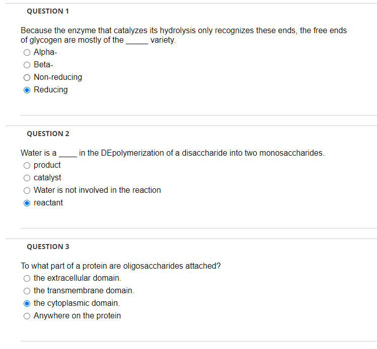 Solved QUESTION 1 Because the enzyme that catalyzes its | Chegg.com