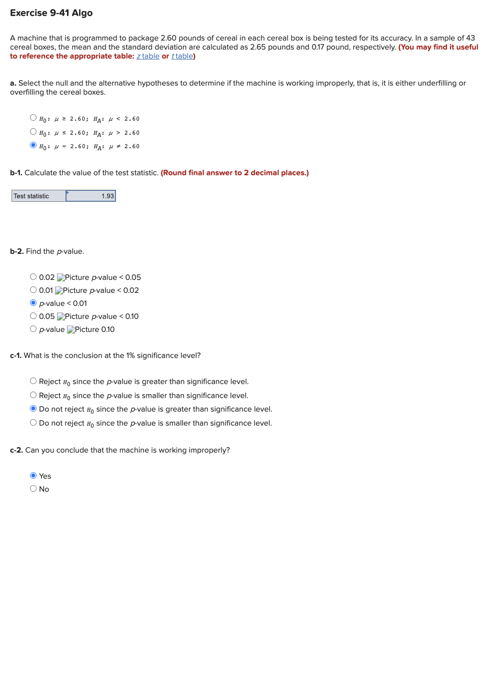 Solved Exercise 9-41 Algo A machine that is programmed to | Chegg.com
